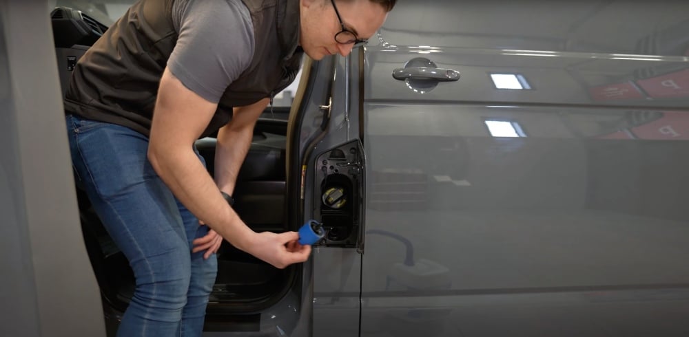 How to add Adblue to a diesel VW Transporter